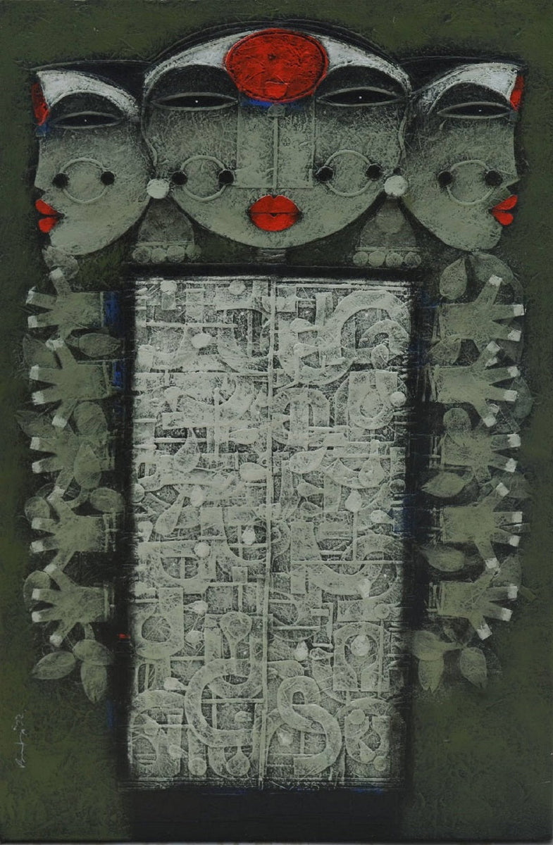 Basuki Dasgupta-BADA-Devi Series I – The Curators Art
