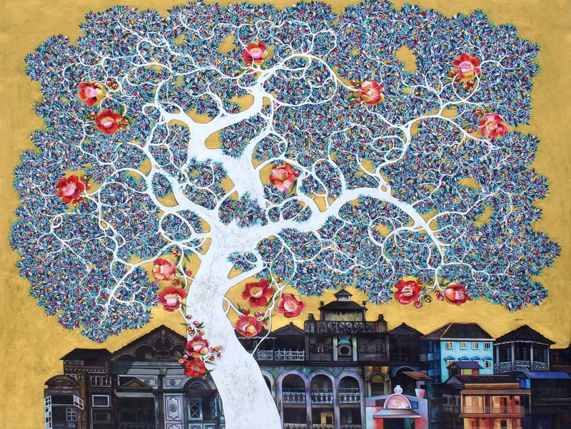 Bhaskar Rao Botcha-BRBT-Tree of Life series – The Curators Art